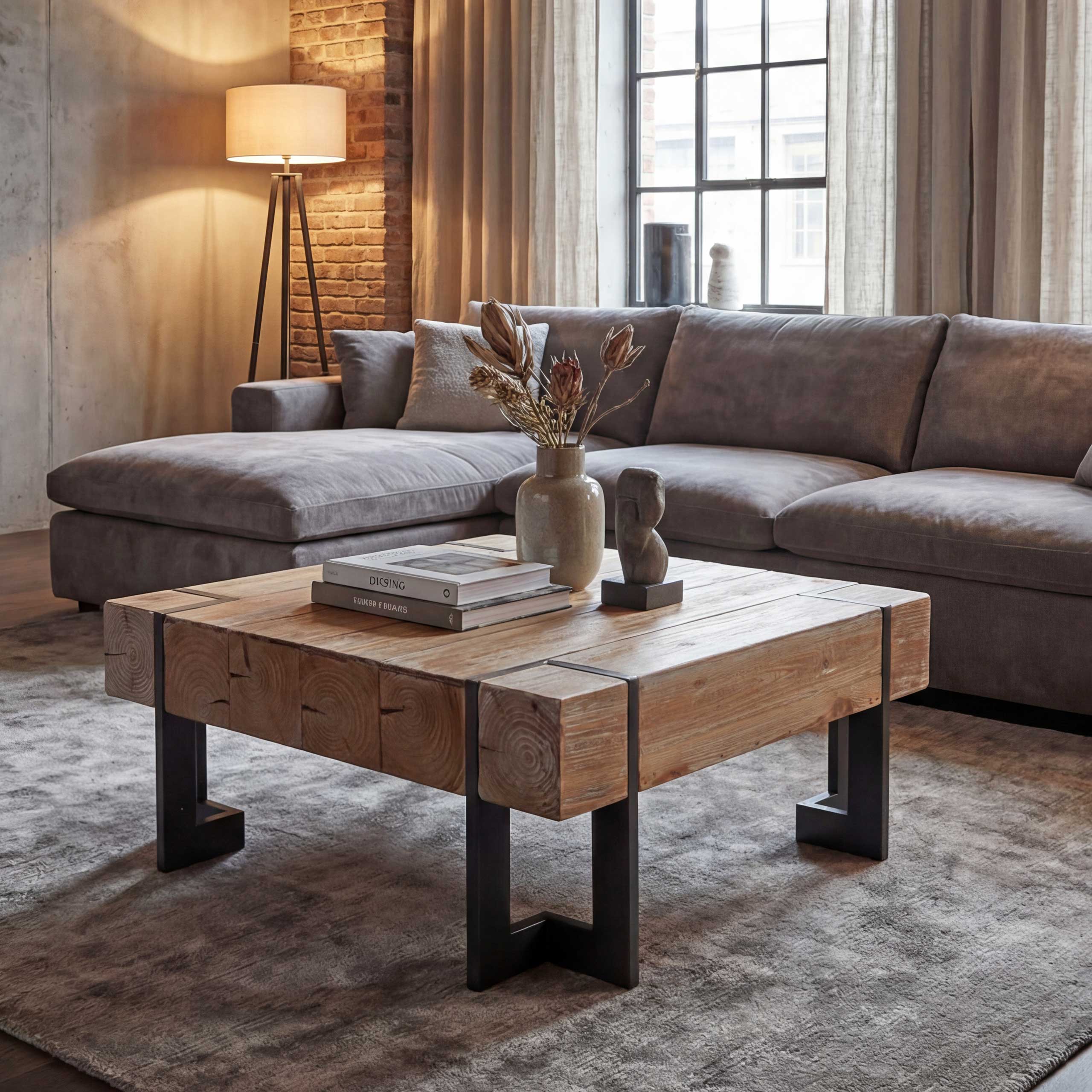Couchtisch Holz Massiv Rustikal
