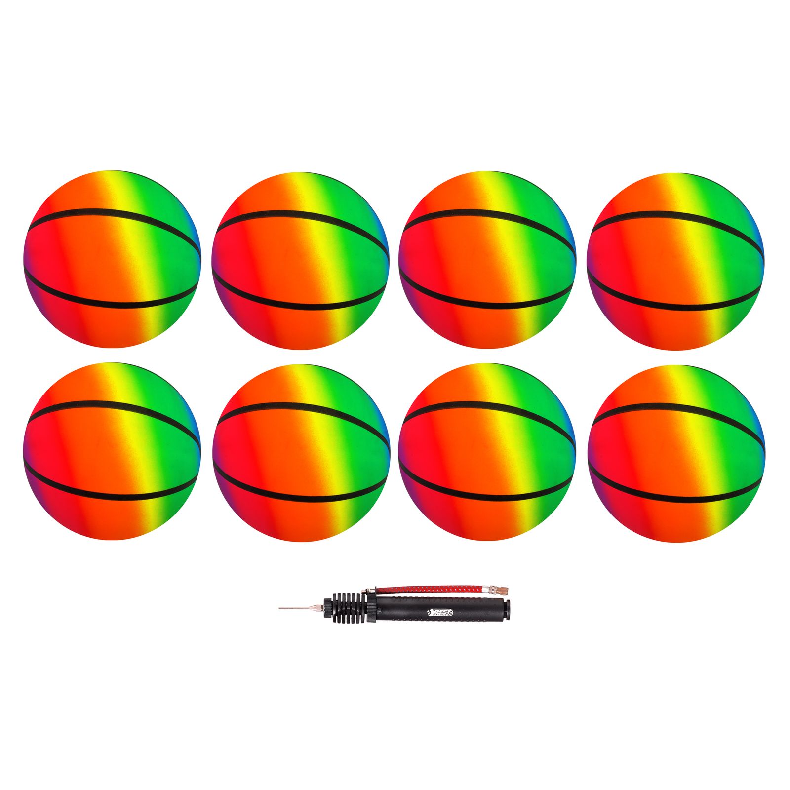 PVC Ball Rainbow, 22 cm, Basketball, 8 Ball bei Marktkauf online bestellen