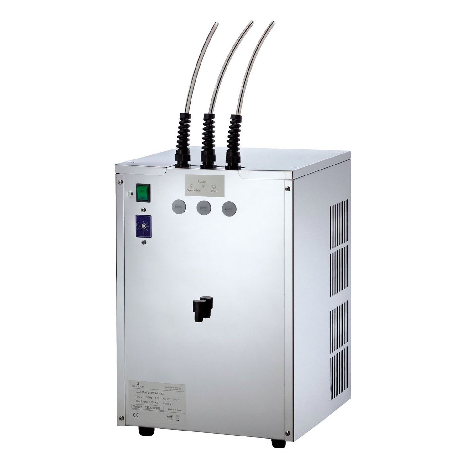 Wassersprudler, Wasserspender - Box 80 fizz, Untertheken, Table water device:ohne Begleitkühlung ...